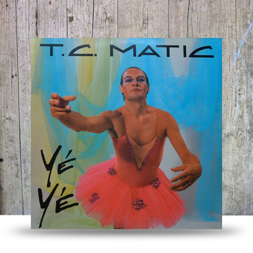 tc-matic-yeye-disque-vinyle - Rock on wall