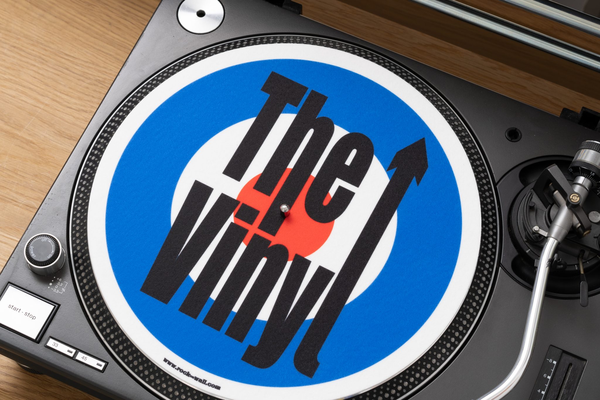 Feutrine The Vinyl pour platine vinyle - Rock on Wall